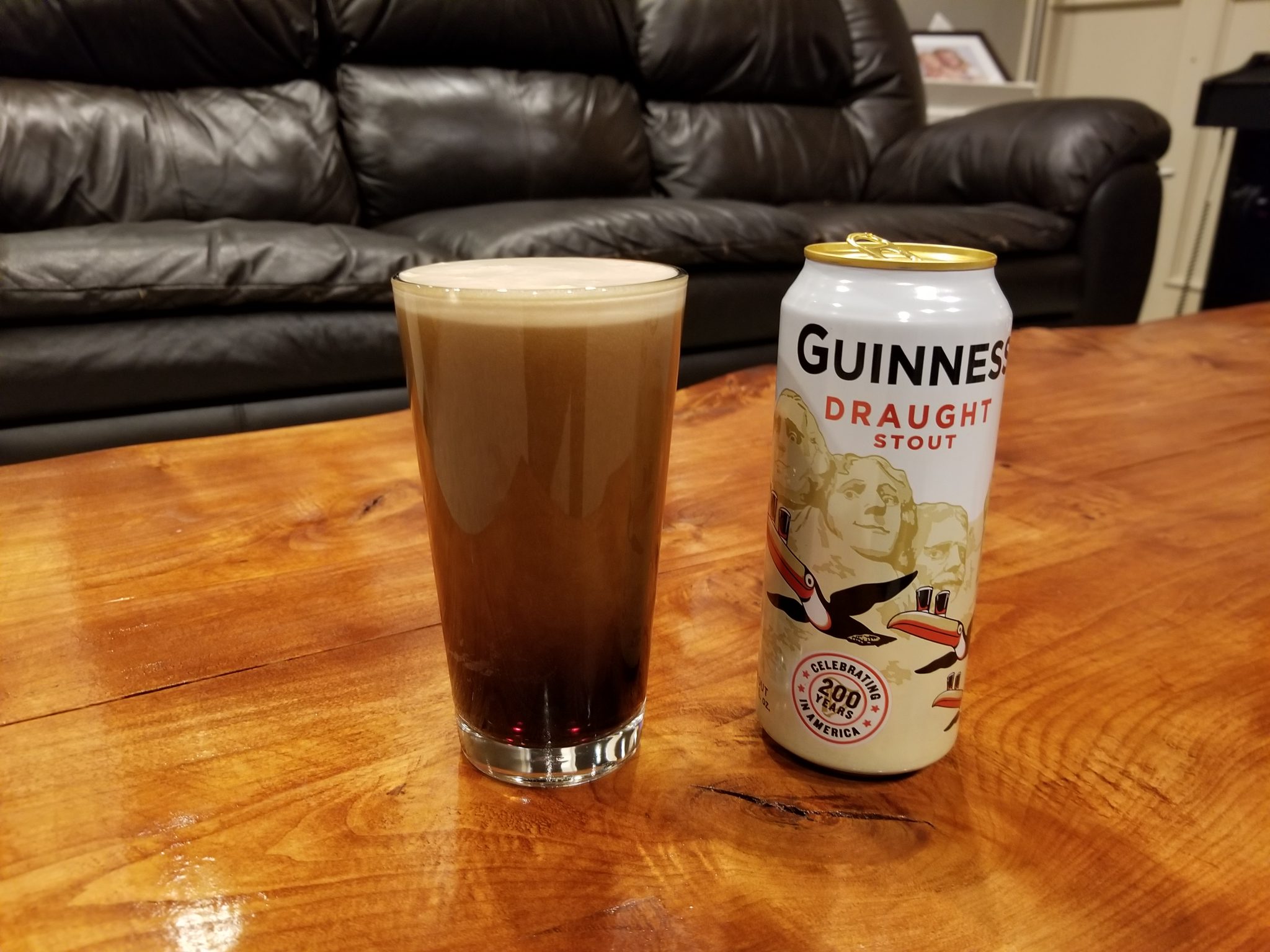 Guinness Draught Stout (200 Years in America Special Edition Can ...